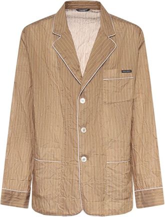 Dolce & Gabbana Homme, V&ecirc;tements de nuit et de d&eacute;tente, Beige, Taille: L Pyjamas