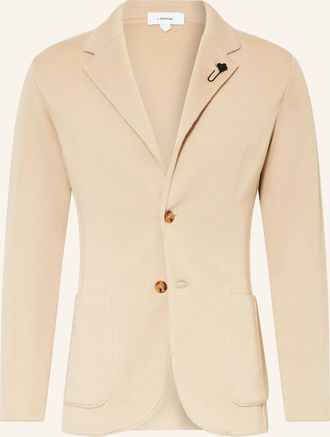 Lardini Lardini Stricksakko Extra Slim Fit beige