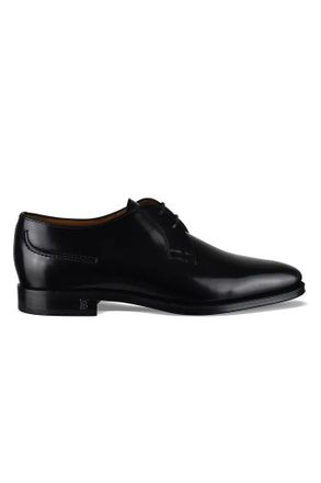 Burberry Polished Patent Leather Derbies - Gr. 42 (EU) - in Schwarz
