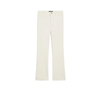 Max Mara Damen, Hosen, Wei&szlig;, W26Gr&ouml;&szlig;e