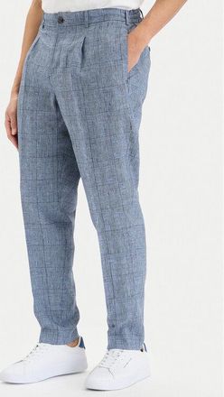 Tommy Hilfiger Stoffhose Smart MW0MW42715 Dunkelblau Regular Fit