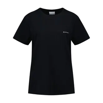 Isabel Marant Unisex T-Shirt Black Cotton