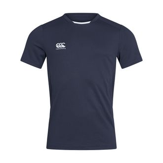 Canterbury Of New Zealand Unisex Club Dry T-Shirt f&uuml;r Erwachsene (Marine)