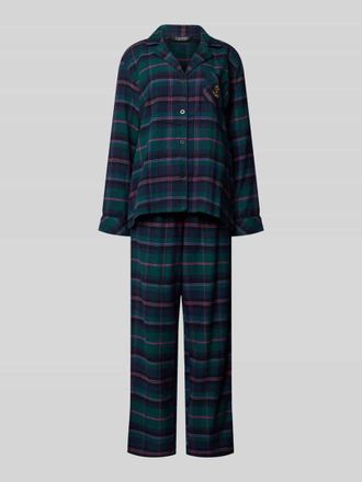 Lauren Ralph Lauren Pyjama-Set mit Logo-Stitching im 2-teiligen Set