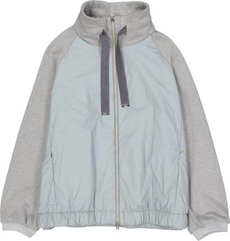 Herno Femme, Vestes, Gris, Taille: 42 FR Bomber Jacket