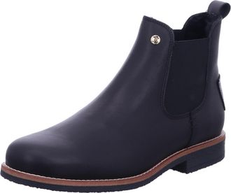 Panama Jack Damen Giordana Igloo Travelling Chelsea-Stiefel, Schwarz, 37 EU