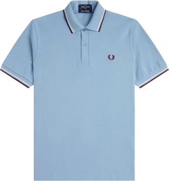 Fred Perry Homme, Tops, Bleu, Taille: 2XS M12 444 Polo