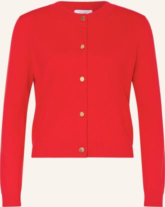 Hobb's Strickjacke Priya Mit Merinowolle rot