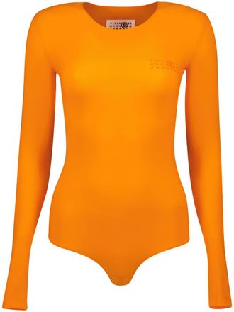 Maison Margiela body &agrave; logo imprim&eacute; - Orange