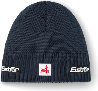 Eisb&auml;r M&uuml;tze Herren Trop Ski Austria XL Blau - Merino Winterm&uuml;tze f&uuml;r M&auml;nner - mit Fleece sch&uuml;tzt vor K&auml;lte und Wind - Strickm&uuml;tze atmungsaktiv thermoregulie