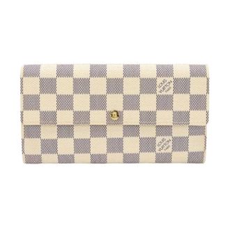 Louis Vuitton Portefeuille long Pre-owned (bi-pli) - Femme - Pre-owned - Beige - Taille: ONE Size