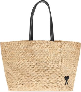 Ami unisex, Sacs, Beige, Taille: ONE Size Ami de Coeur Tote Bag