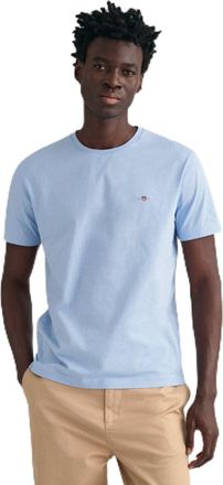 GANT Gant Herren REG Shield SS T-Shirt, Capri Blue, XXS