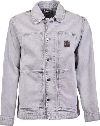 Carhartt Work in Progress Homme, Vestes, Gris, Taille: M OG Double Front Jacket