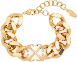 Off-white bracelet &agrave; motif Arrows - Or