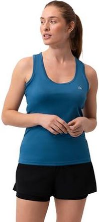 Danish Endurance T-Shirt de Sport sans Manches Femme, Débardeur Léger & Respirant, Running & Fitness, Bleu, X-Large