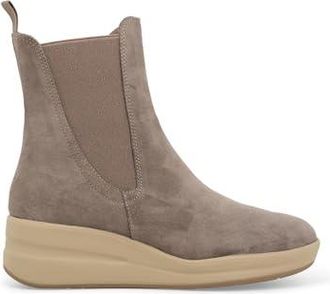 Melluso Bottines femme en daim beige r25651z, beige, 37.5 EU