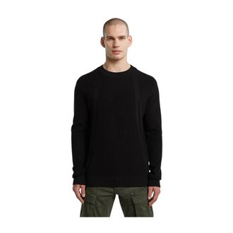 G-Star Homme, Pulls, Noir, Taille: M Maille ras du cou