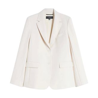 Max Mara Damen, Jacken, Wei&szlig;, SGr&ouml;&szlig;e