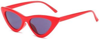 Generic Lunettes De Soleil Sport Et Vacances D&eacute;coratives &Agrave; Monture Fine For Hommes Femmes, Id&eacute;ales For Lext&eacute;rieur(Red)