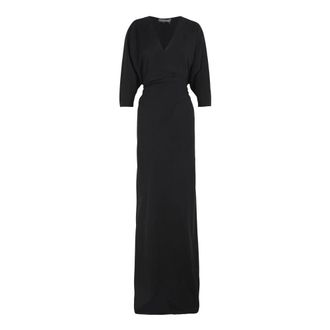 Cortana Mara- langes schwarzes Seidenkleid - - Dresses - Damen - Schwarzk - XS
