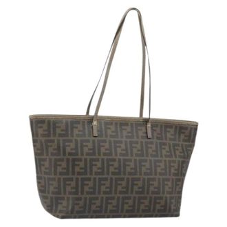 Fendi Pre-owned Canvas Tote Bag - - Pre-owned - Damen - Braun - ONE SIZE