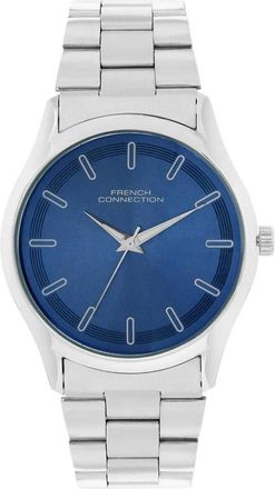 French Connection Analoge Armbanduhr f&uuml;r Herren, Rund (Dunkles Marineblau)