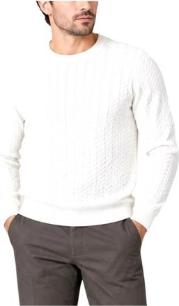 HUGO BOSS Simond Pullover - - Knitwear - Herren - Wei&szlig; - M