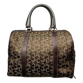 Celine Sac &agrave; main en cuir Pre-owned - Femme - Pre-owned - Brun - Taille: ONE Size