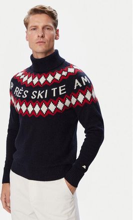 Kappa Rollkragenpullover Gerlos 62127WW Dunkelblau Regular Fit