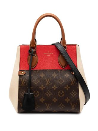 Louis Vuitton 2020 Monogram Fold Tote PM satchel - Marron