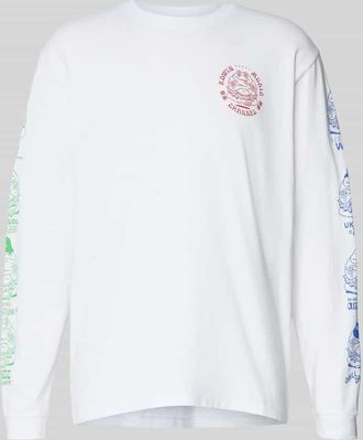 Edwin Longsleeve mit Label-Prints Modell EDWIN MUSIC CHANNEL