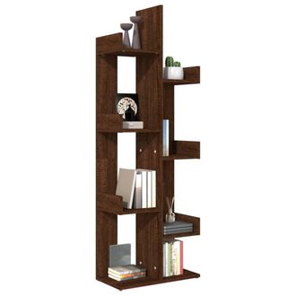 Generic B&uuml;cherregal mit 8 F&auml;chern, Standregal, Aktenregal, Wandregal, B&uuml;roregal, Regal, Mehrzweckregal, Dekoregal f&uuml;r Wohnzimmer/Schlafzimmer/B&uuml;ro, (48x25.5x1