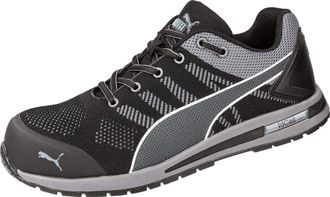 Puma Puma Safety Unisex Elevate Knit Black Low 643160-40 ESD Sicherheitsschuh S1P Groe&szlig;e: 40 Schwarz, Grau 1 Pa, EU, 40 EU