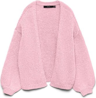 Vero Moda Cardigan Oversize-Cardigan mit Ballon&auml;rmeln