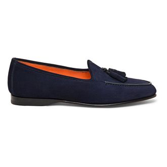 Santoni Herren, Schuhe, Blau, 43 1/2 EUGröße