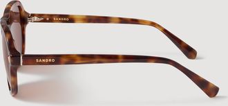 Sandro Lunettes de soleil &agrave; verres fum&eacute;s