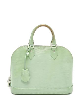 Louis Vuitton sac &agrave; main Alma PM - Vert