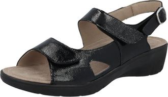 Solidus Gina Wedge Sandal - - Shoes - Damen - Schwarzk - 39 EU