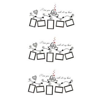 Angoily 3st Tapete F&uuml;r Zu Hause Dekorative Aufkleber Wandtattoo Hause Hintergrund Entfernbare Wandaufkleber Dekorationen F&uuml;r Hochzeitszeremonien Stich Aufkleb