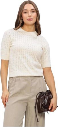 Object Object, Damen, Strickwaren, Beige, XSGr&ouml;&szlig;e