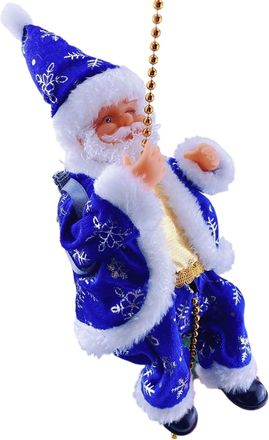 Generic Musikalische Einrichtung - Beleuchtetes Klettertomte-Seil, Animierter Weihnachts-Wandh&auml;nger, Saisonale Festliche Aussichtsschmuck, Vertikale Dekoratio