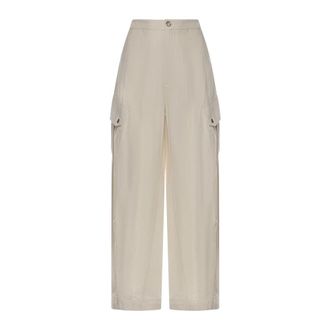 Pinko Wide Hosen - - Trousers - Damen - Beige - M