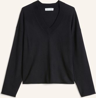 Marc O'Polo Marc Opolo V-Neck-Pullover schwarz
