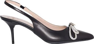 Love Moschino Femme, Chaussures, Noir, Taille: 38 EU Slingback Pump