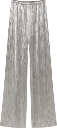 Forte_Forte MyPants Pliss&eacute; Hose - - Trousers - Damen - Grau - XS