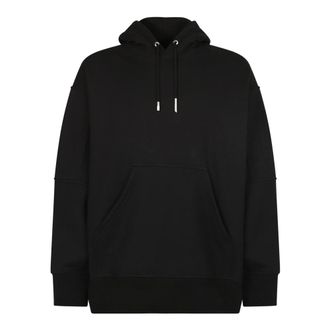 Givenchy Schwarzer Kapuzenpullover Stilvolles Logo - - Sweatshirts & Hoodies - Herren - Schwarzk - S