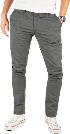 Yazubi Kyle - Chino Hosen Für Herren - Graue Business Chinohosen Mit Stretch - Slim Fit Chino Aus Baumwolle, Grau (Magnet 4R193901), W30/L34