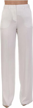 Marella Femme, Pantalons, Blanc, Taille: 38 FR Pantalons