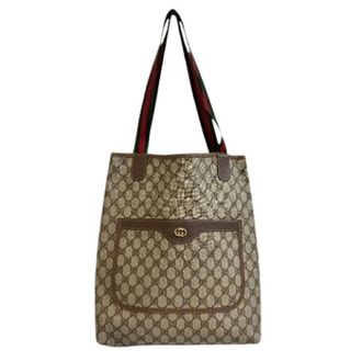Gucci unisex, Pre-owned, Beige, Taille: ONE Size Sac cabas en toile Pre-owned